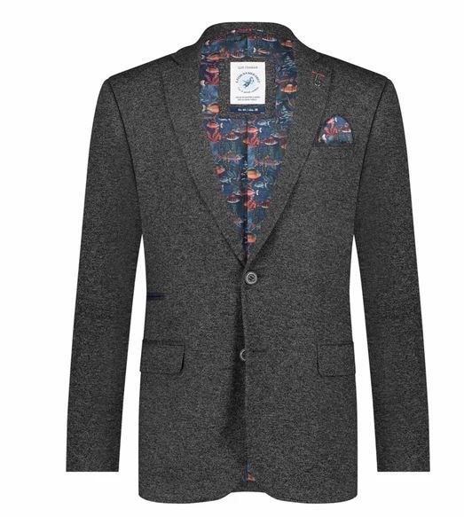 Upgrade Je Stijl met de Antraciet Heren Colbert van A Fish Named Fred ...