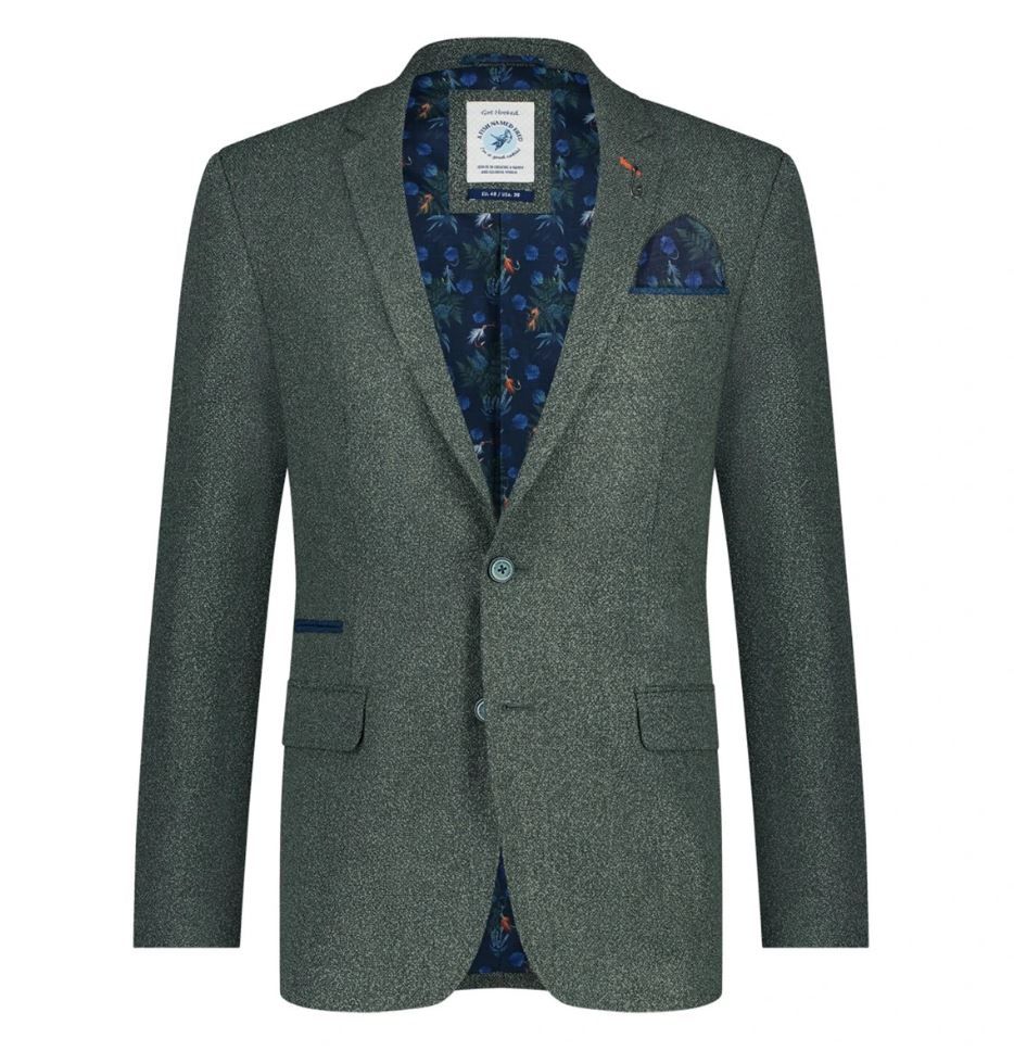 Upgrade Je Look met A Fish Named Fred Heren Colbert in Emeraldgroen ...