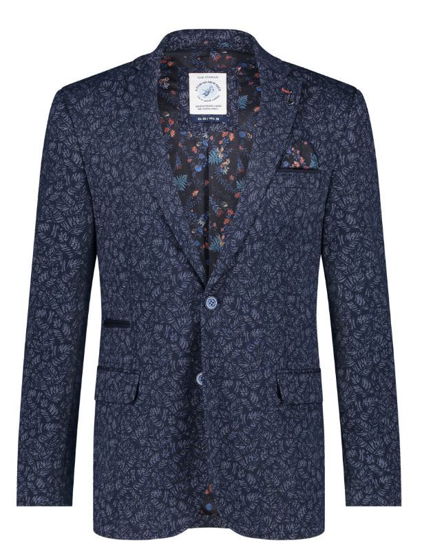 Upgrade je garderobe met de A Fish Named Fred Heren Colbert in Blauw ...