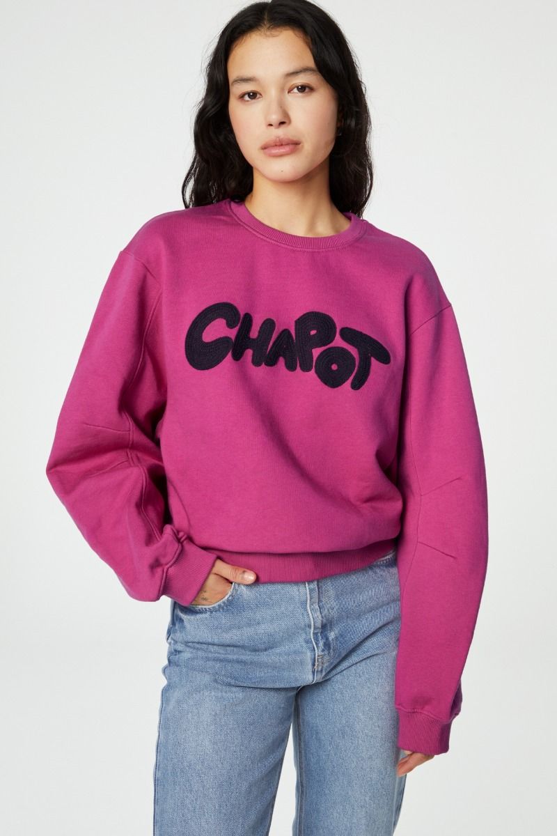 "Koop Nu de Fabienne Chapot Dames Sweater in Pink - Modieuze Comfort"