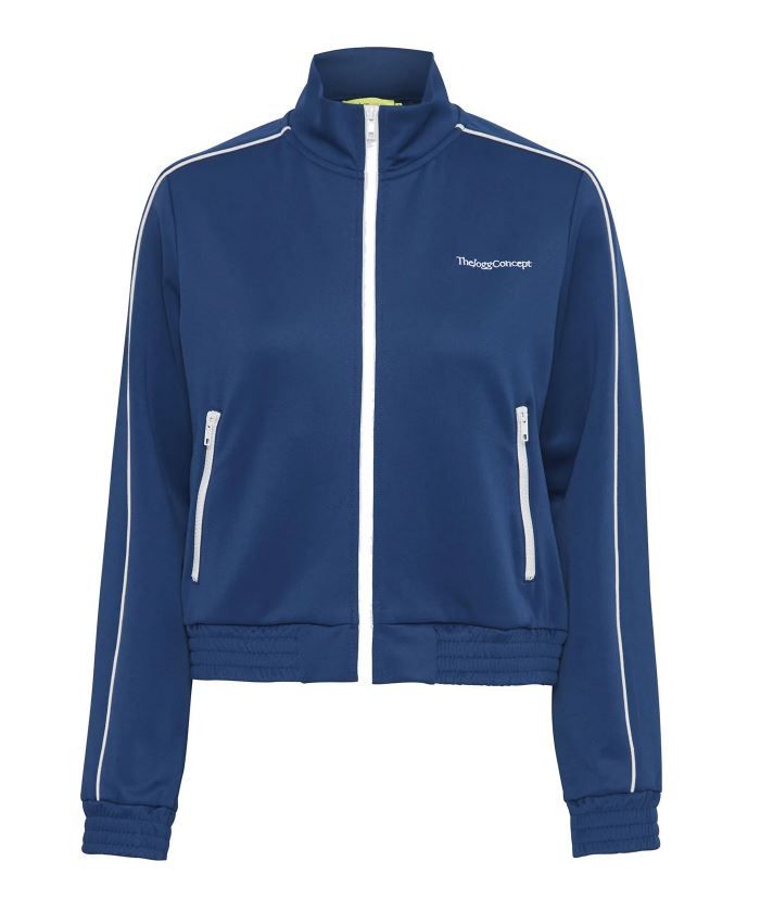 Koop Nu The Jogg Concept Dames Vest In Marineblauw Hoogwaardig